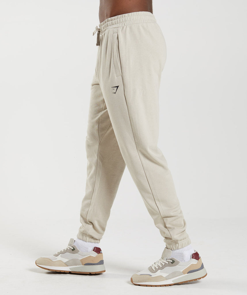 Gymshark Essential Oversized Joggers - Pebble Grey | Gymshark
